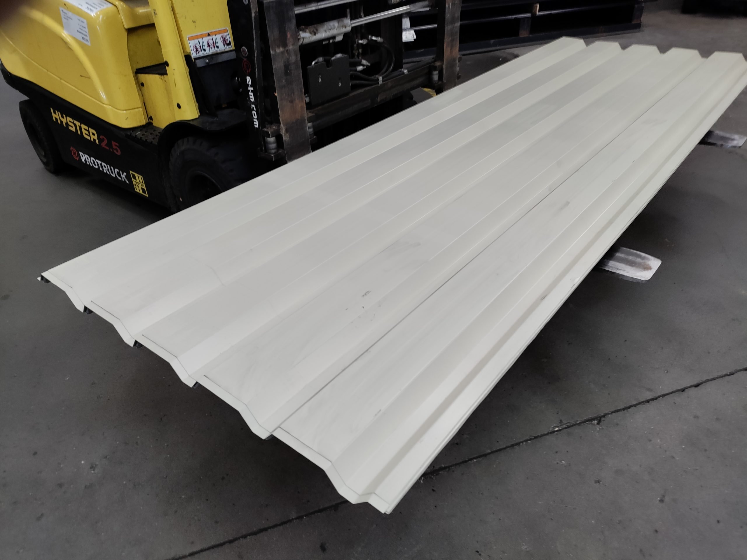 VP35 Trapezplader Hvid Ral 9010 0,50 mm B 1,00 x 3,00 meter / Pris 74 ...