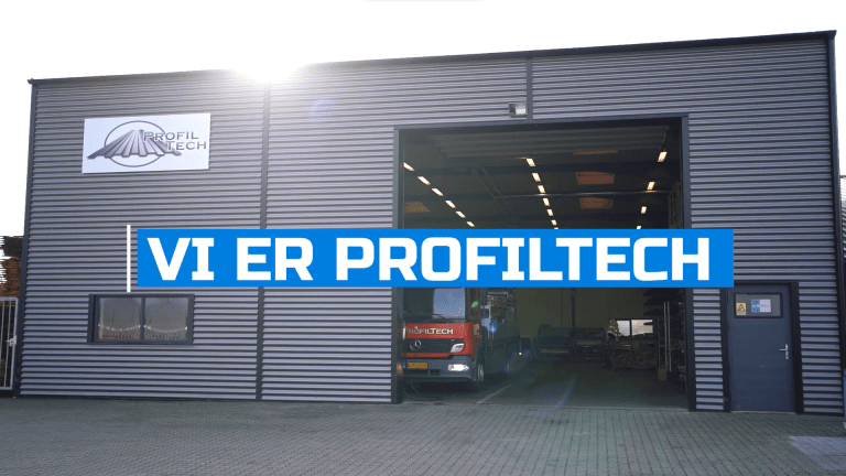 Profil Tech | Beklædningsplader i stål til tag & facade