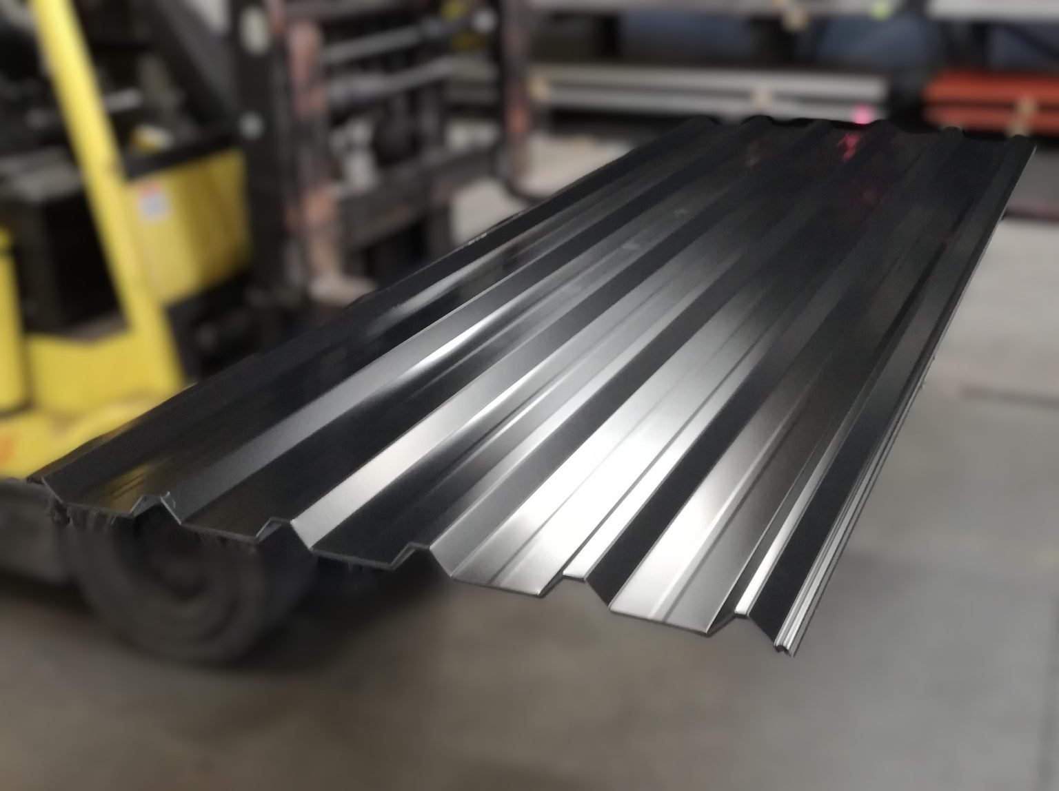 TP35 trapezplade sort Ral 9005, 0,50mm med Dripstop 8 stk B 1,00 x L 3 ...